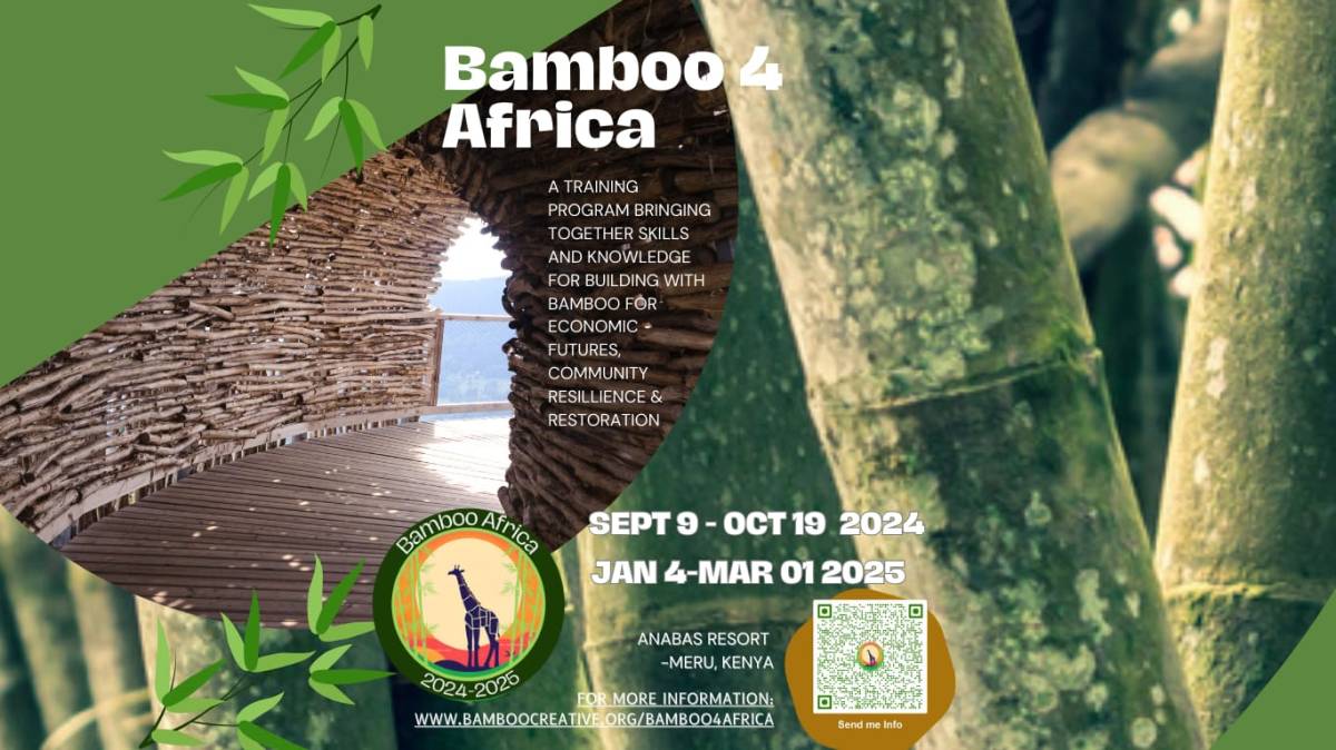 Bamboo 4 Africa Training – Meru, Kenya – Bamboo Creative Bali